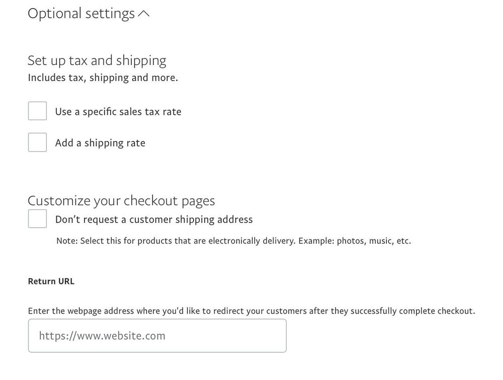 Return customers to your website after a PayPal button transaction ...