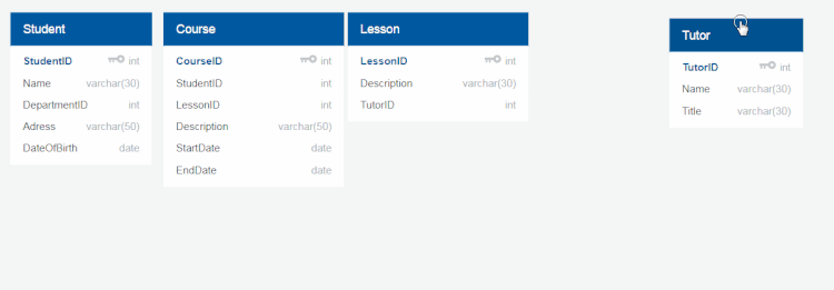 Designing and creating a MySQL database online using QuickDBD ...