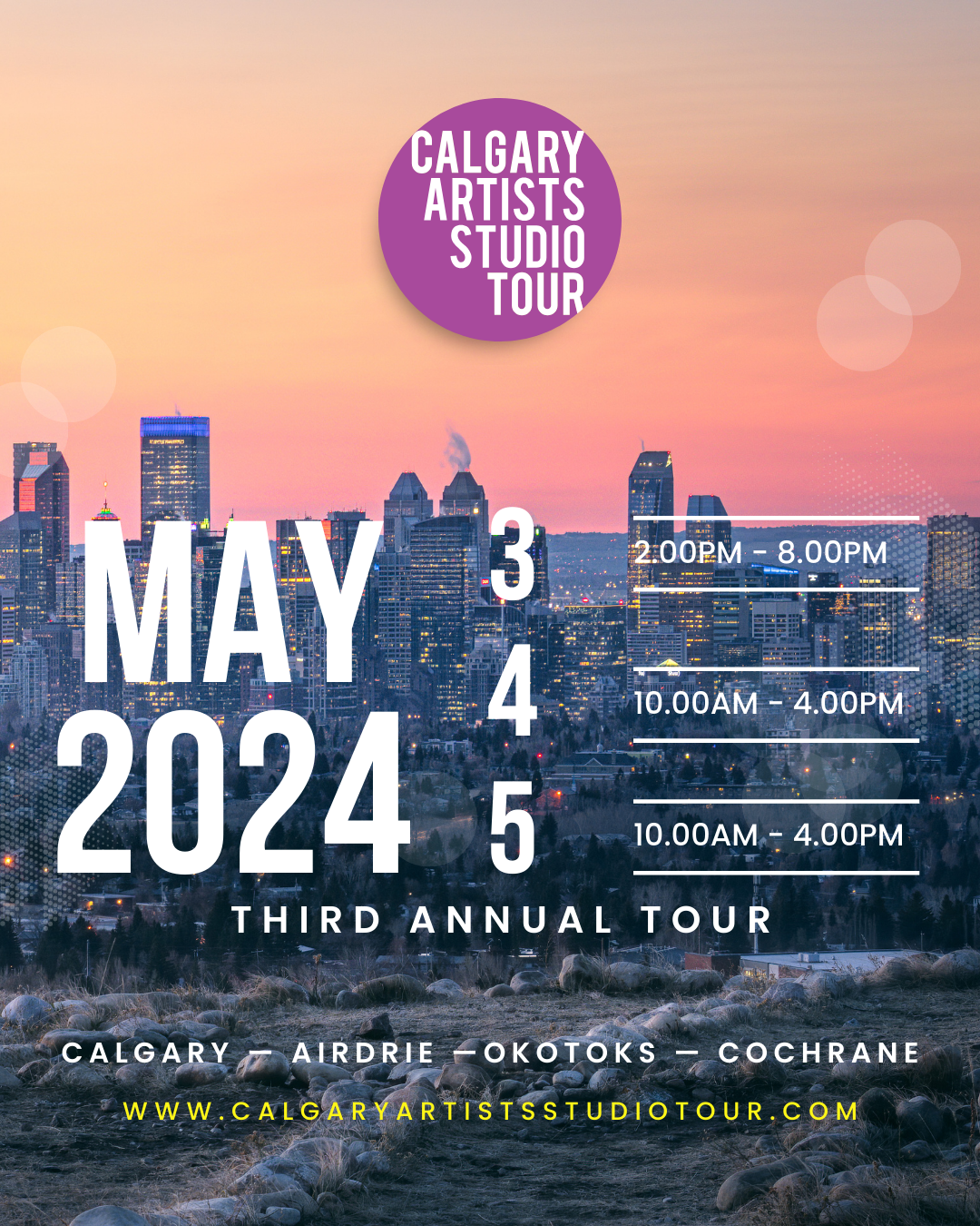 Calgary Artists Studio Tour — Maya Corona Art
