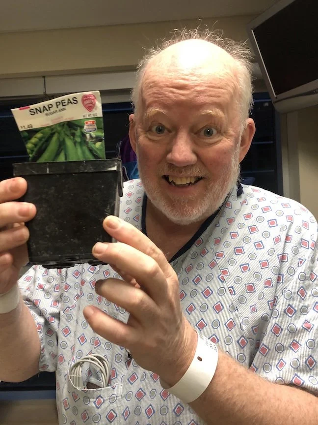 A St. Patrick’s Day Story; Pea Planting in the Hospital — Doug Oster