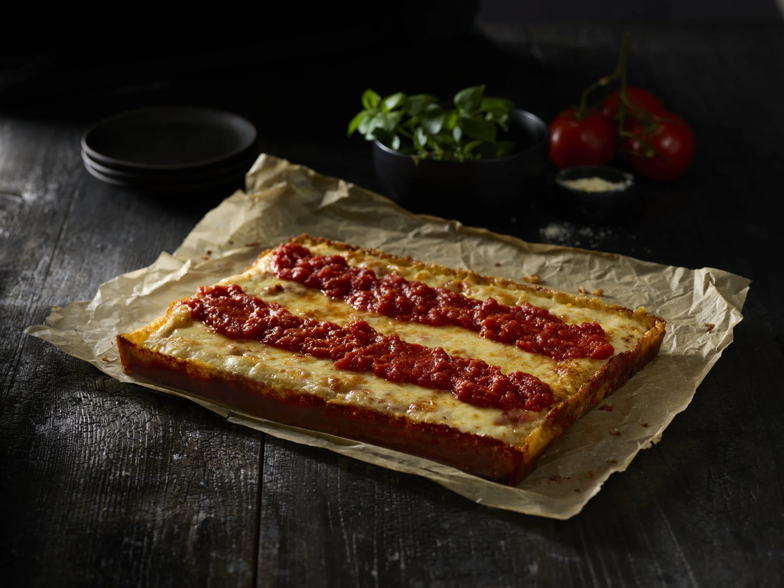 Detroit-Style Pizza — Afino by Grande