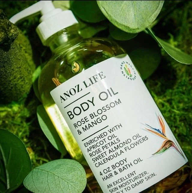 Rose & Mango Body Oil — ANOZ SPA MOBILE