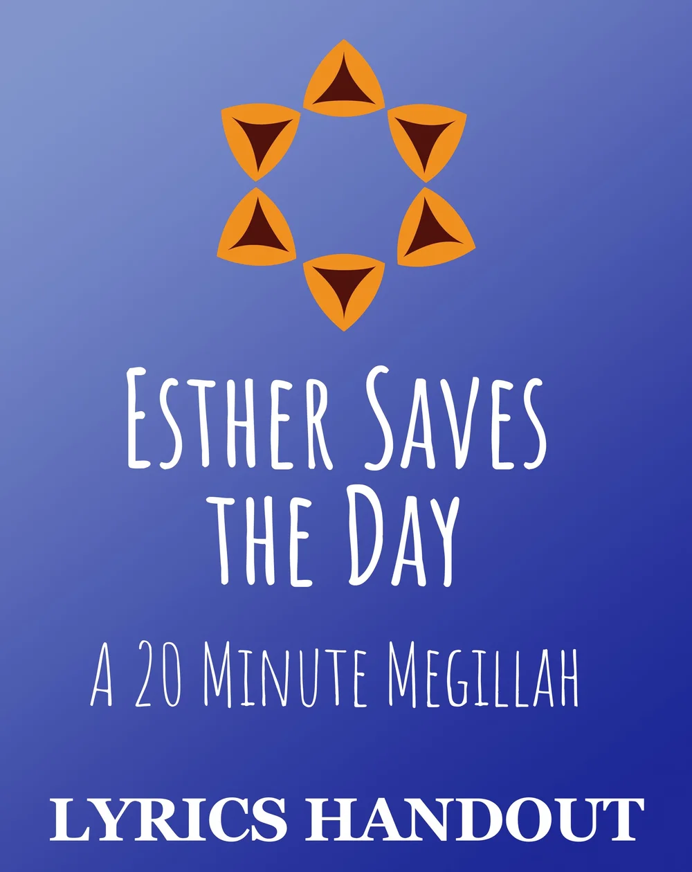 Brave Queen Esther - Lyrics Handout — THE SPIEL GUY