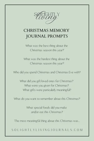 Festive Christmas Journal Prompts To Kindle Your Holiday Spirit