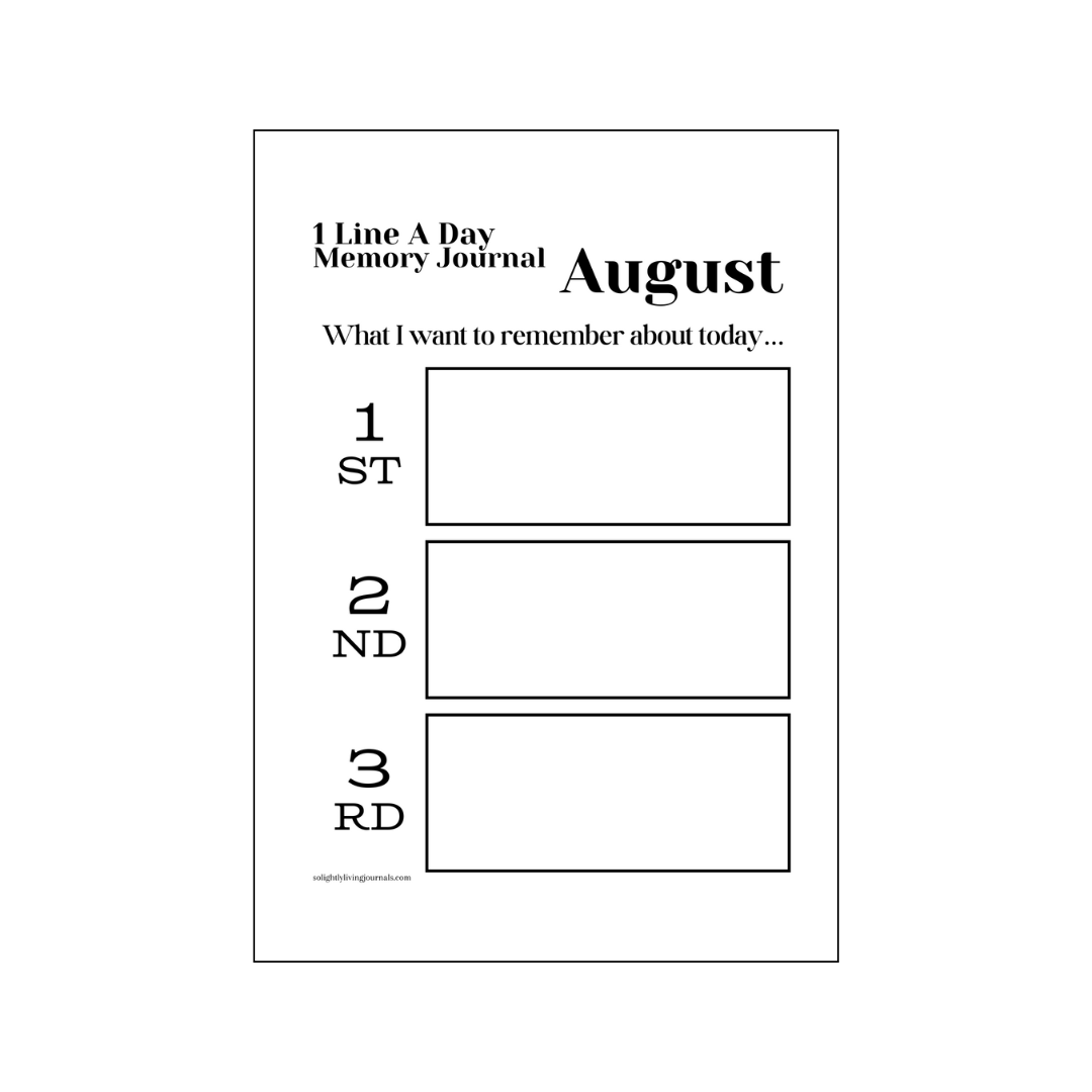Free Printable Guided Journal Pages For Anxiety