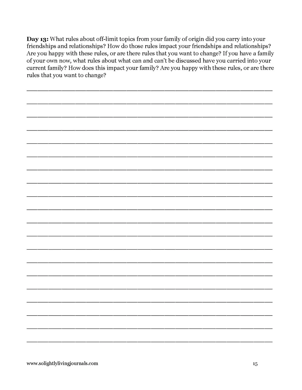 Quote Journal Printable | Free Bullet Journal Templates