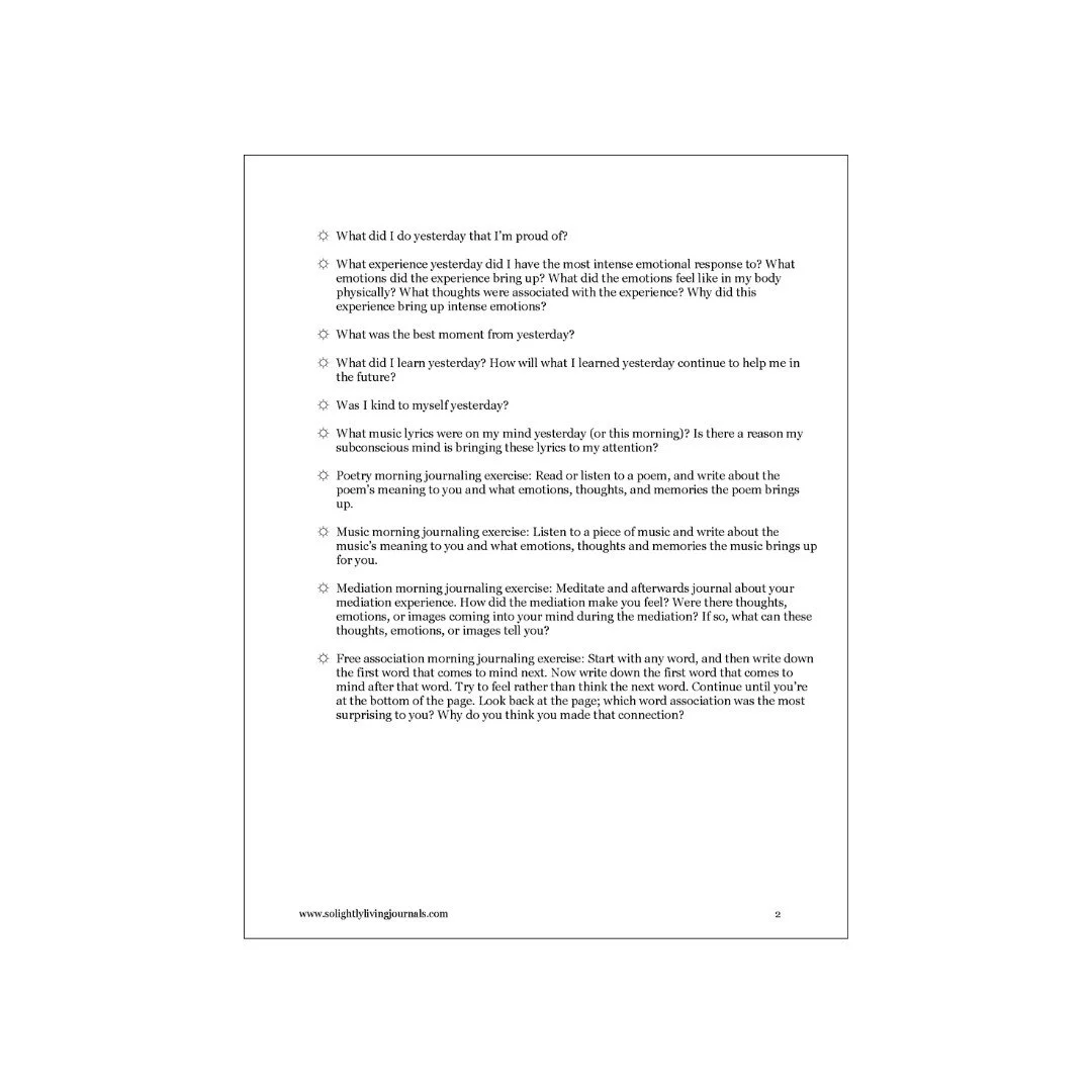 Free Printable Journal Prompts For Self Care | Free Journal Printables