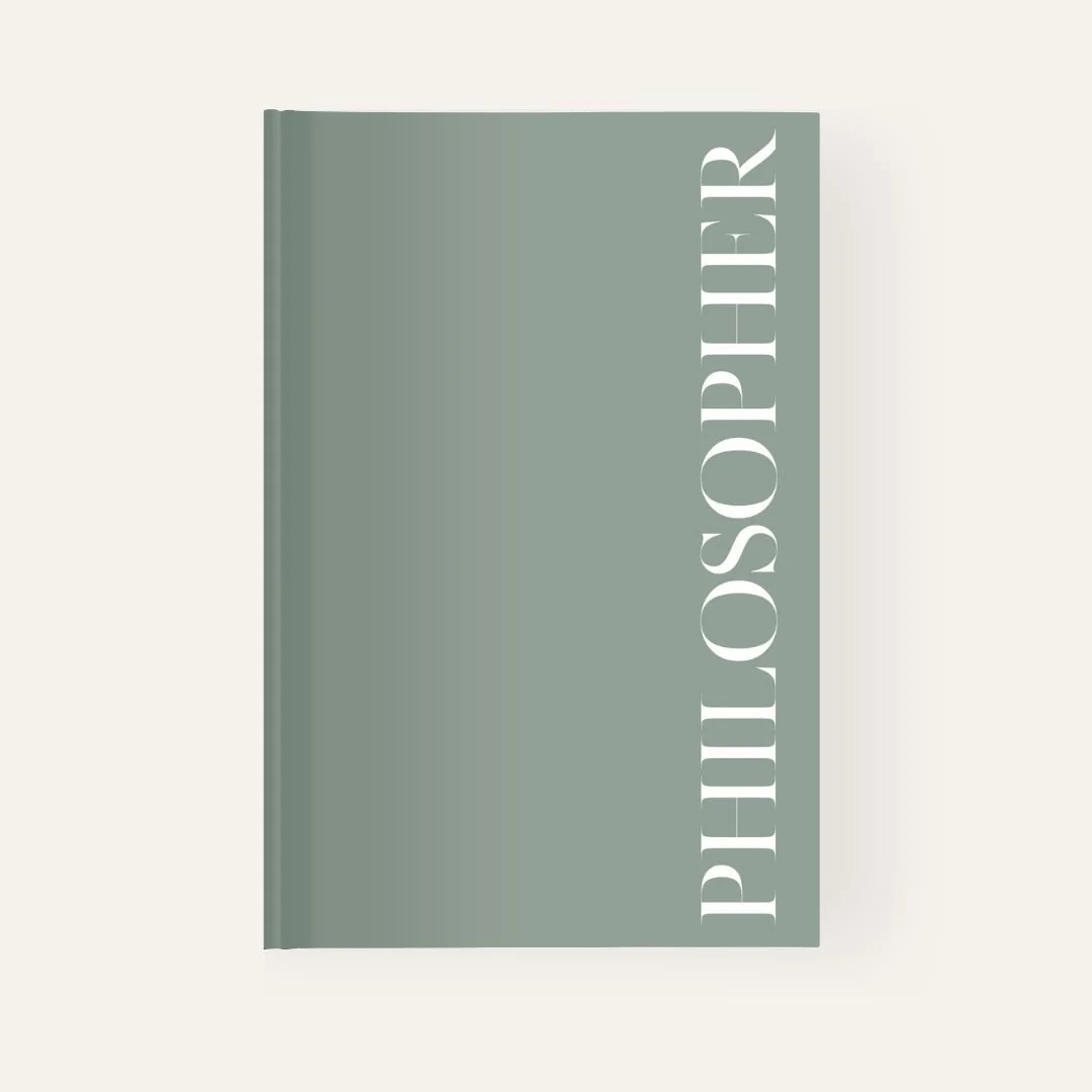 "Philosopher's Journal" In Sage Green