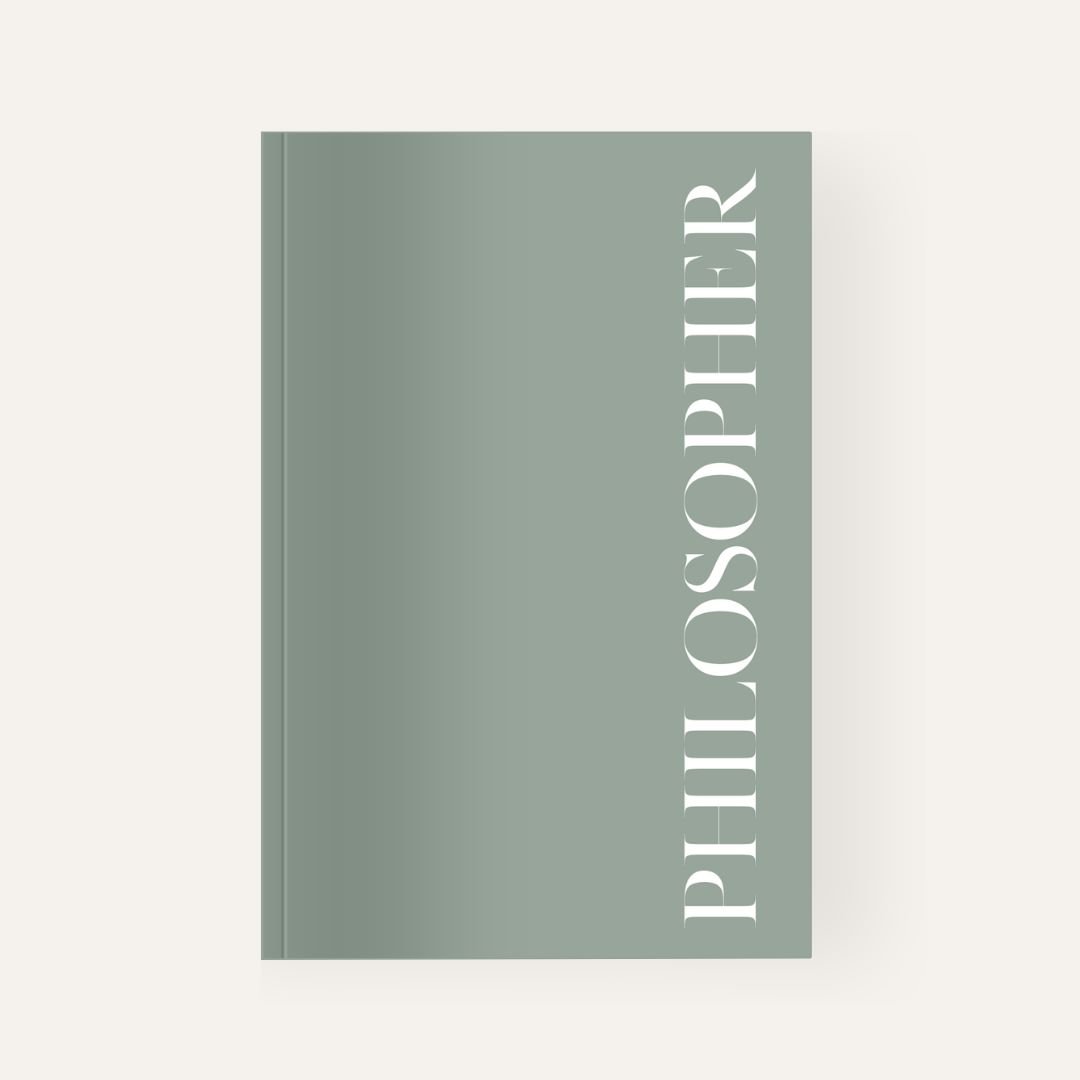 "Philosopher's Journal" In Sage Green