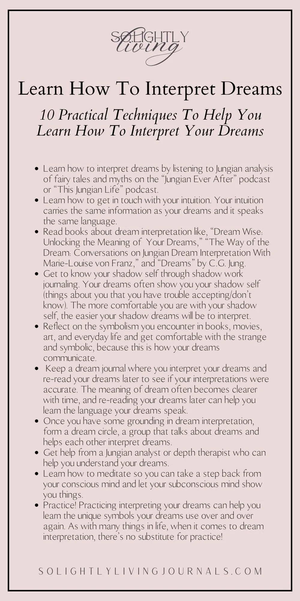 Learn How To Interpret Dreams