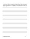 Free Guided Journal Pages | Positive Self Talk Printable