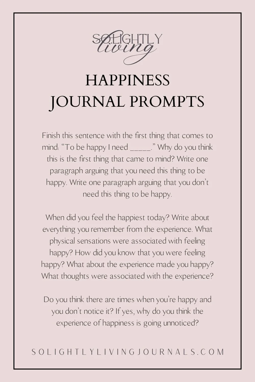 Let Happiness In With These Happiness Journal Prompts
