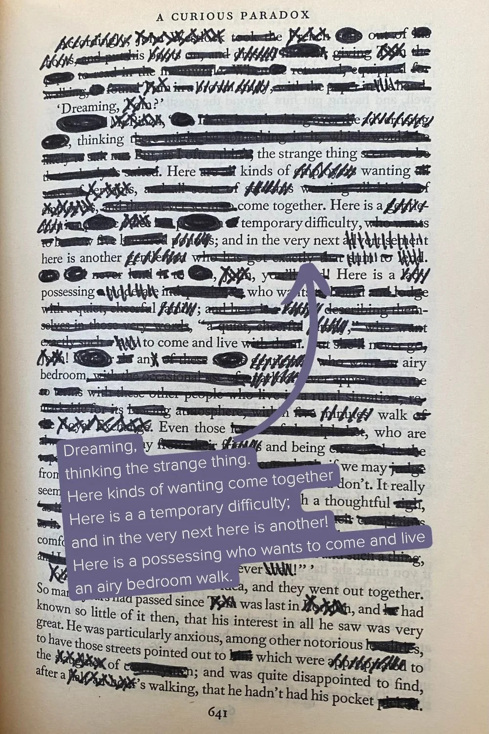How To Create Blackout Poetry & Connect With Your Intuition