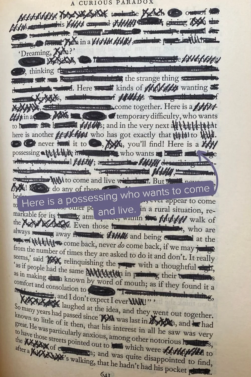 How To Create Blackout Poetry & Connect With Your Intuition