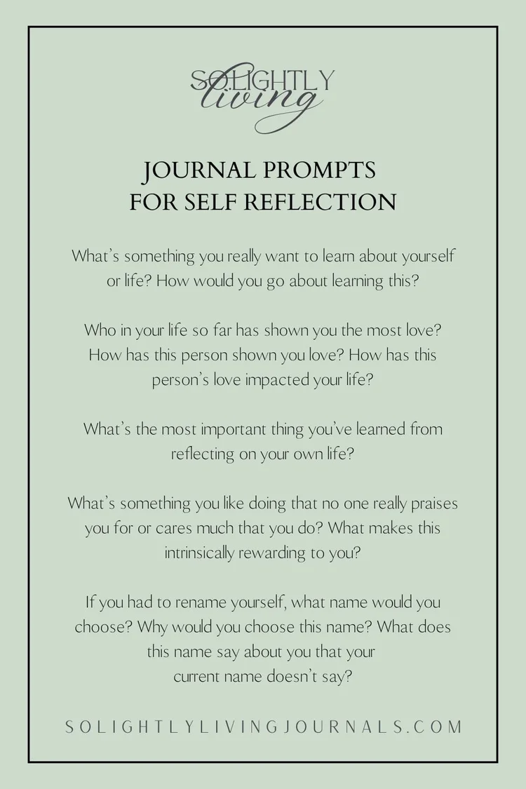Search Your Heart With These Journal Prompts For Self Reflection