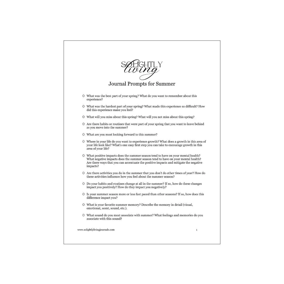Free Journal Printables: Guided Journals, Bullet Journal Printables ...