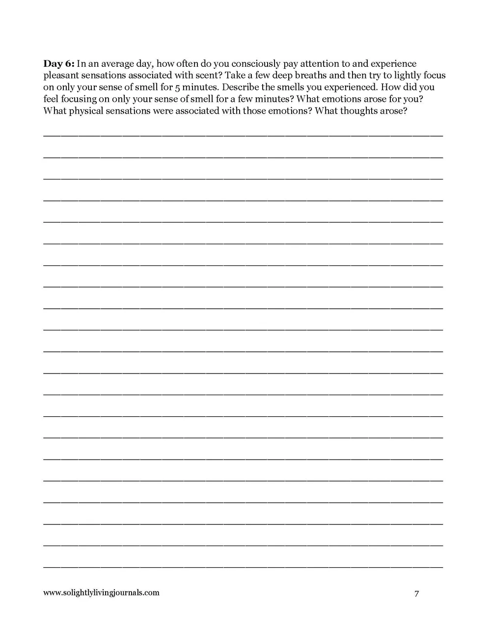 Free Guided Journal Pages | Positive Self Talk Printable