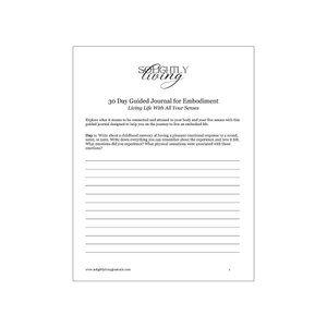 Free Guided Journal Pages | Positive Self Talk Printable