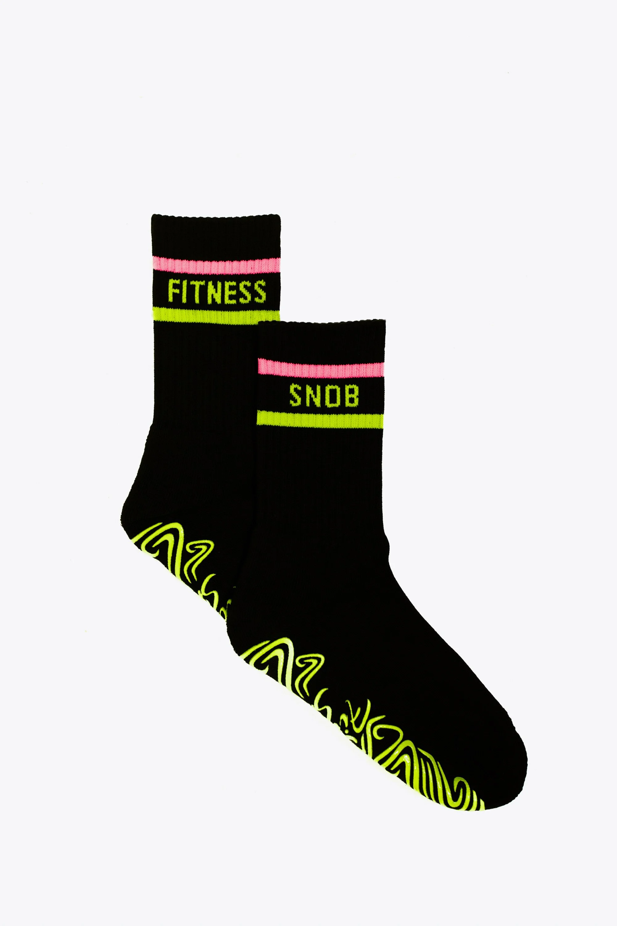 Fitness Snob Crew Socks - Elevate Your Fitness Style