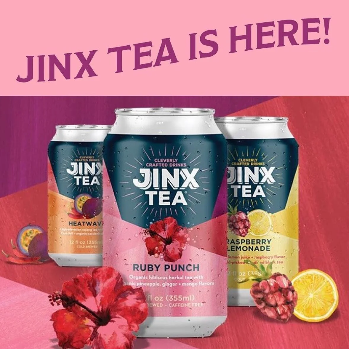Jinx Tea. Cleverly crafted. Culinary inspired.