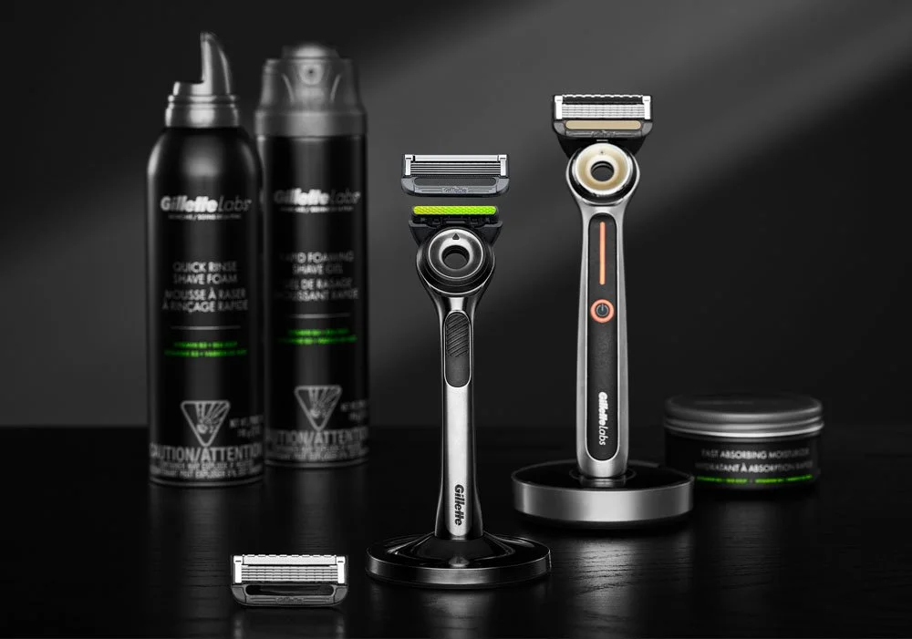 Gillette Labs: Razor With Exfoliating Bar — Craig Kuznik Nelson | Art ...
