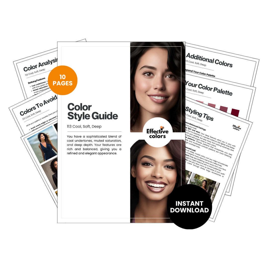 Enhance Your Natural Beauty with the Right Colors — Effective Colors