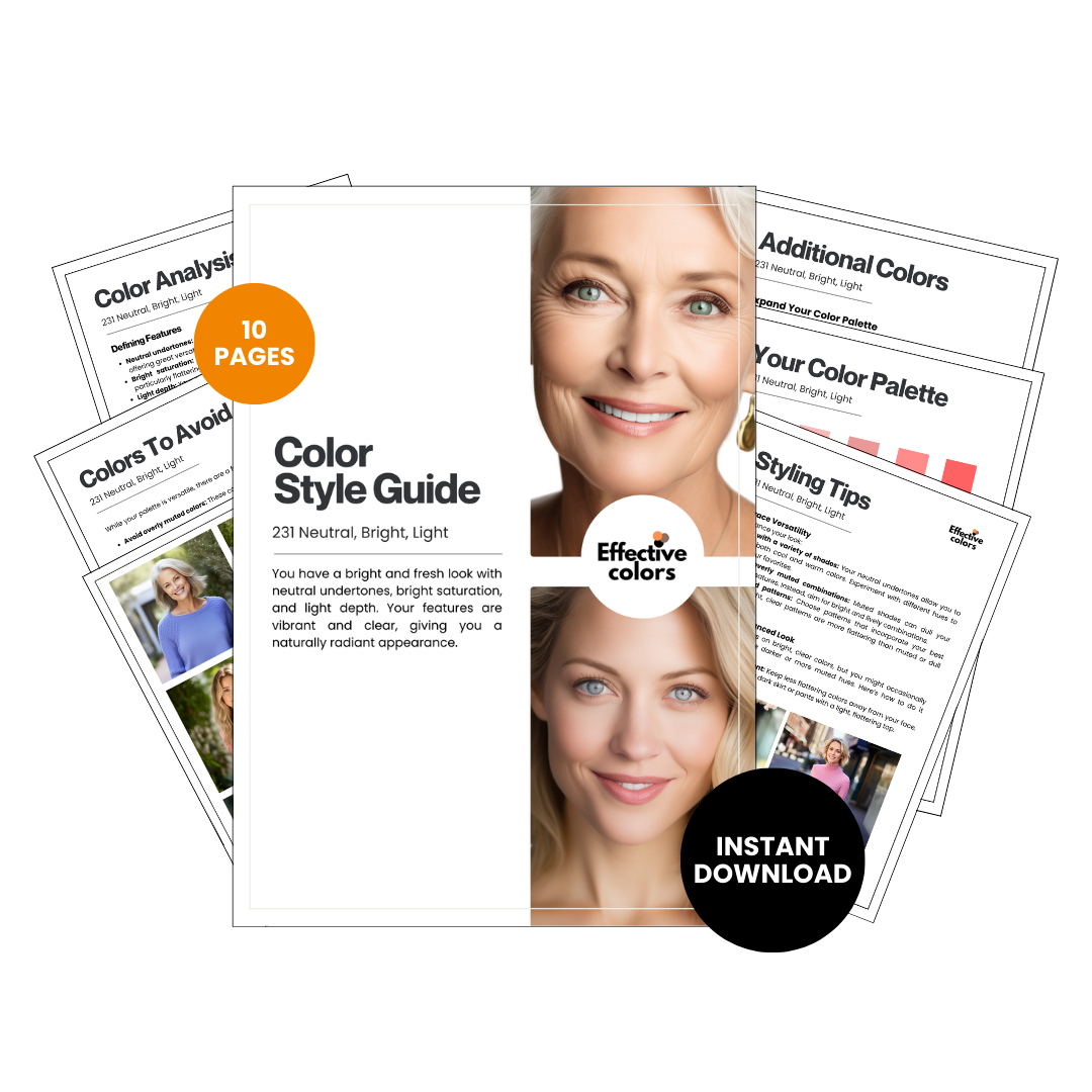Enhance Your Natural Beauty with the Right Colors — Effective Colors