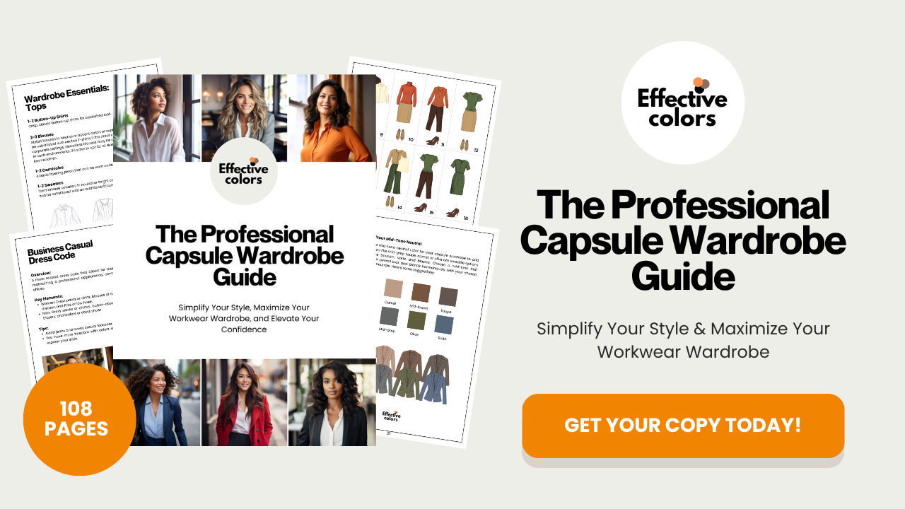 The Benefits of Having a Capsule Wardrobe for Work — Effective Colors