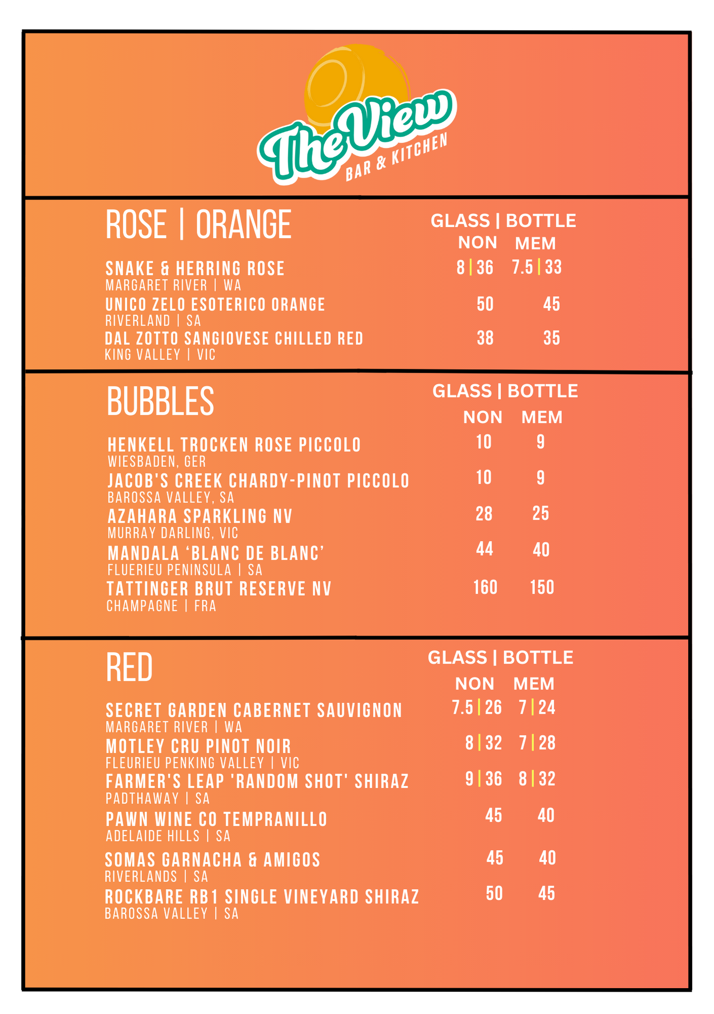 Functions Kit — Doubleview Bowling Club