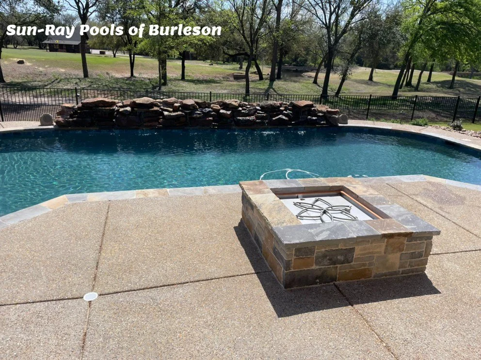 Another Stunner for the Weick family in Whitney — Sun-Ray Pools of Burleson