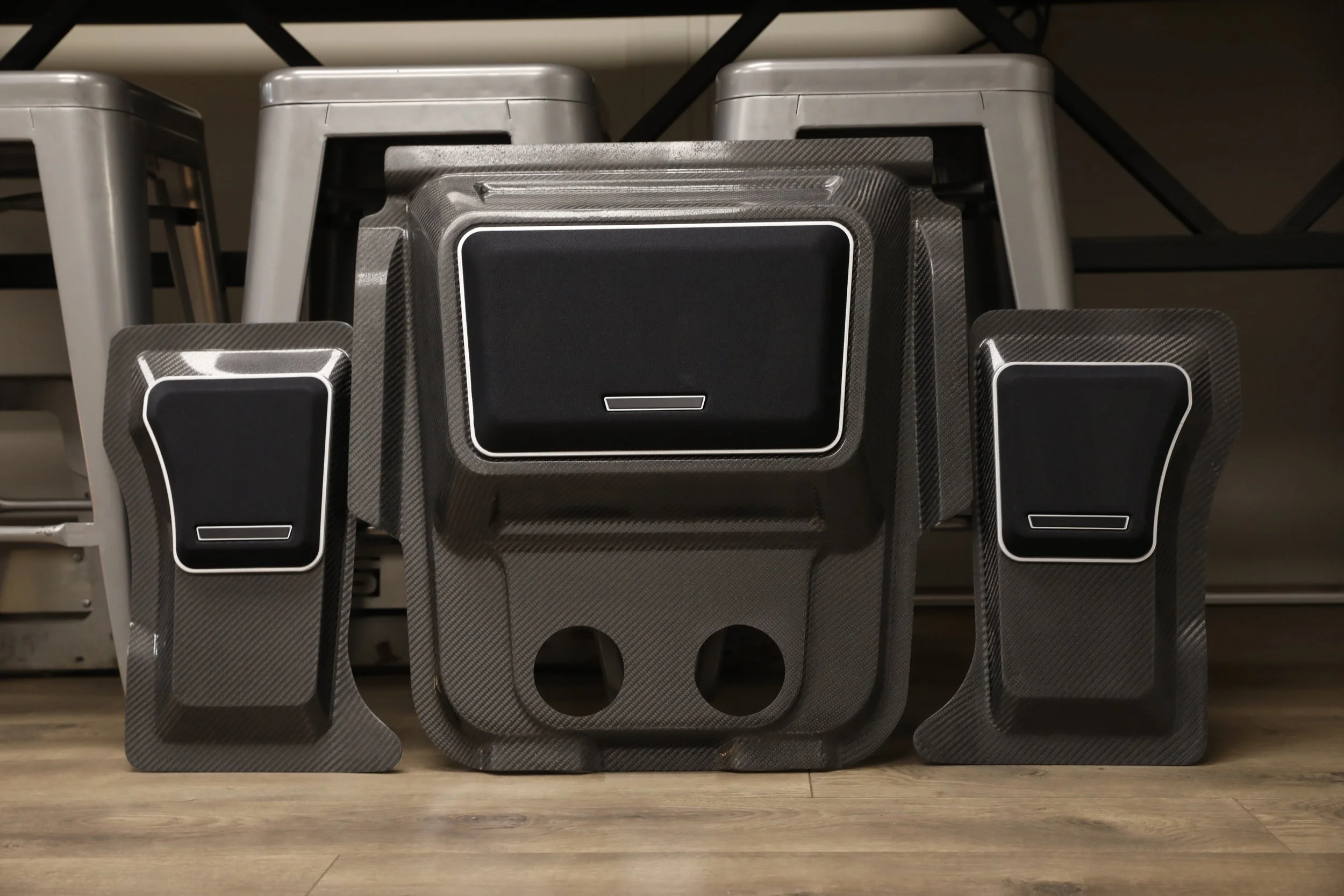 Carbon Speaker System — 3D Magic Mike Design