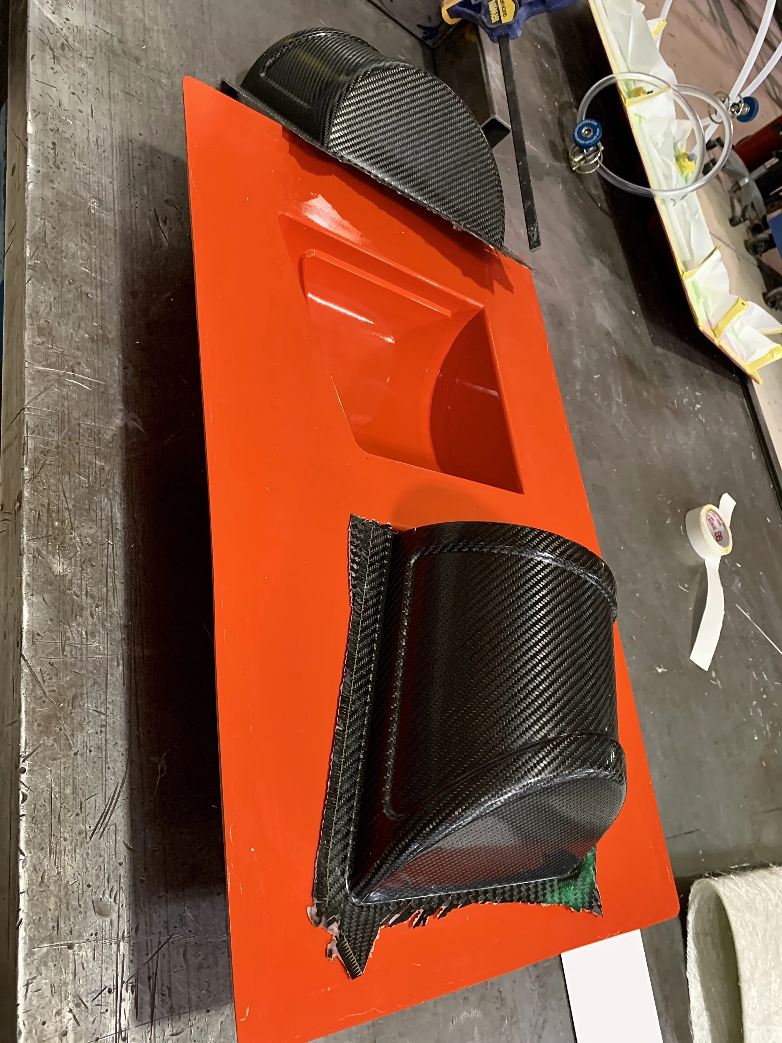 Carbon Intake Boxes — 3D Magic Mike Design