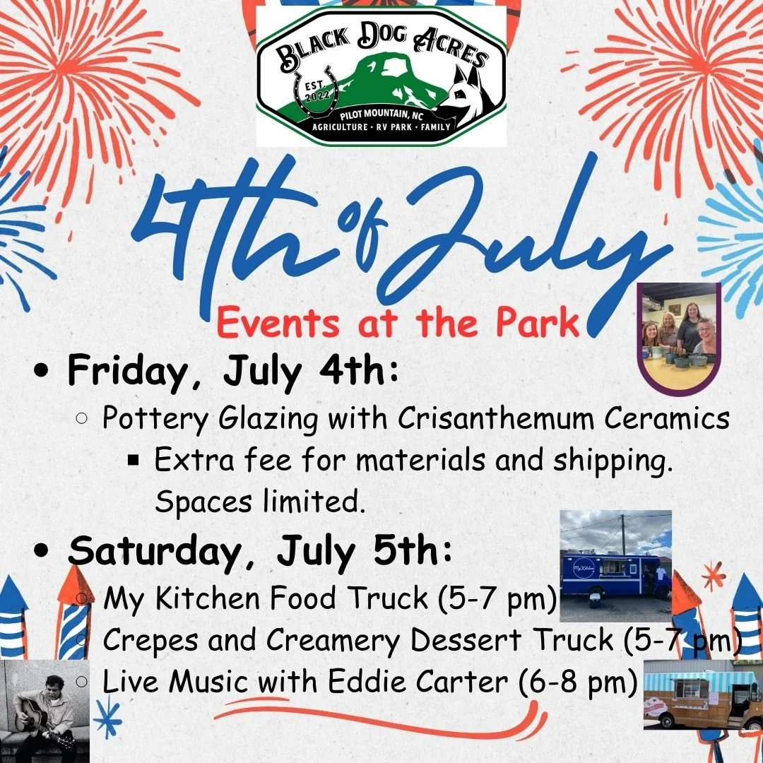 Upcoming Park and Area Events | Explore Local Events — Black Dog Acres, LLC