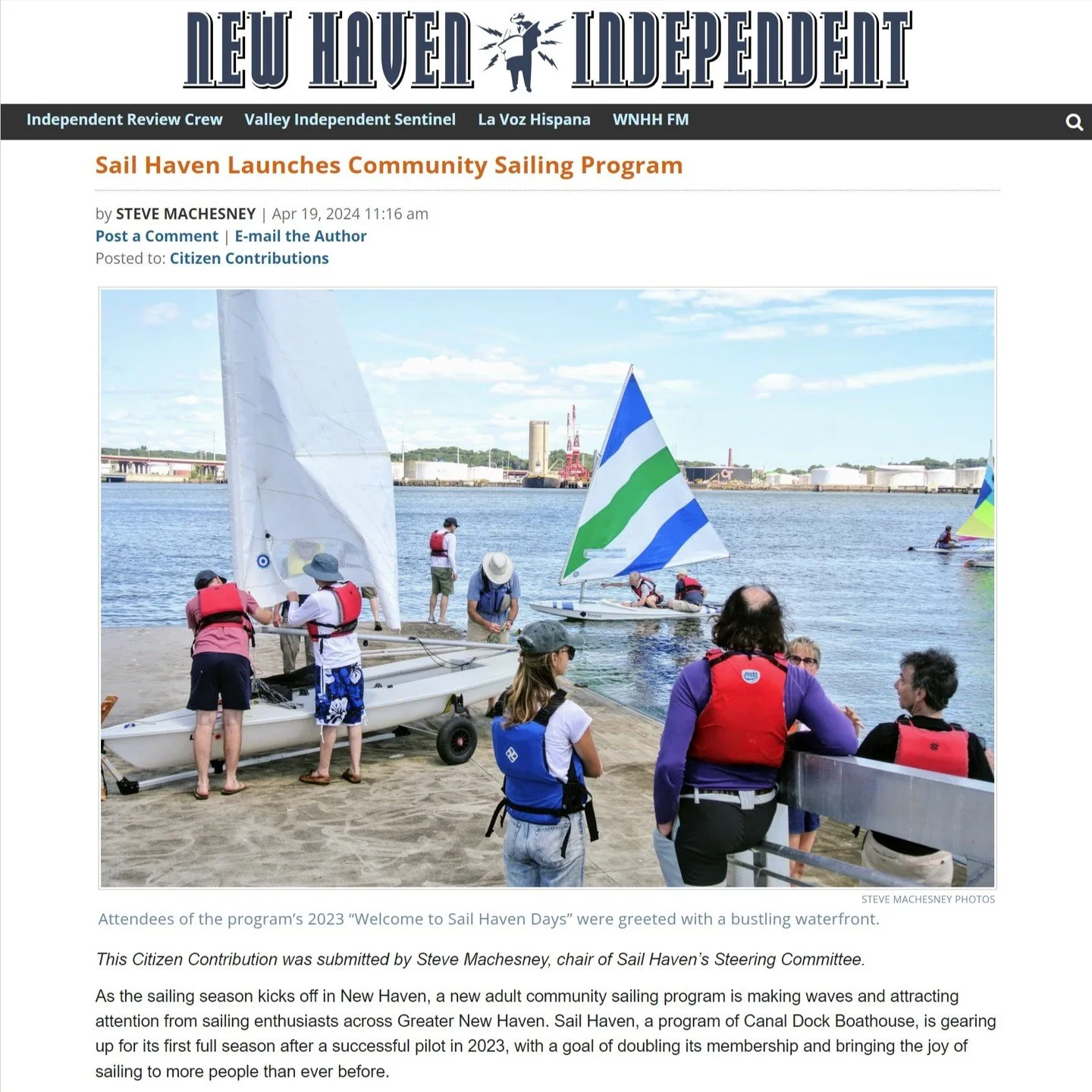 Sail Haven Community Sailing Center