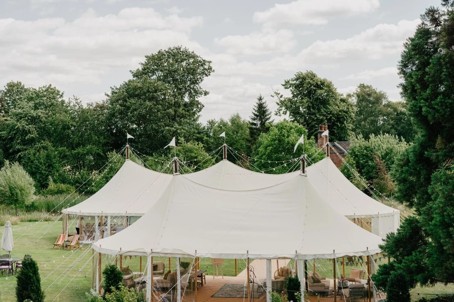 Marquee Garden Wedding in Nottinghamshire — Rustic Lily Weddings