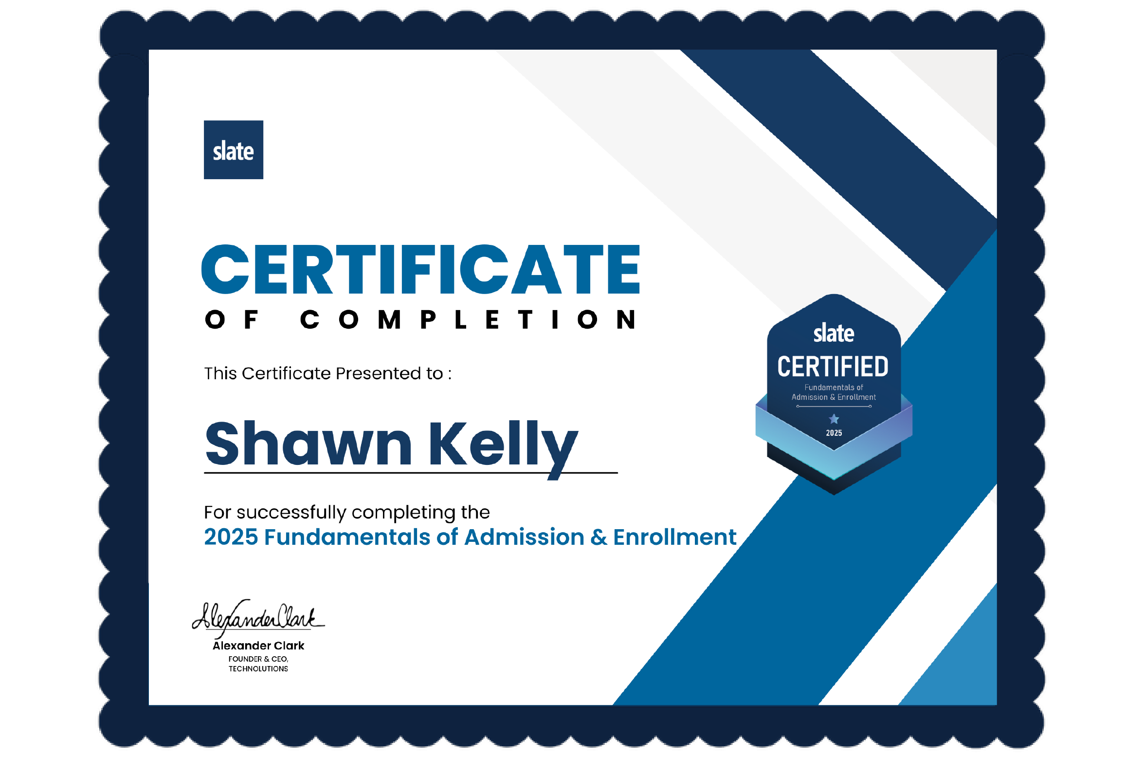 Slate Certified — Technolutions
