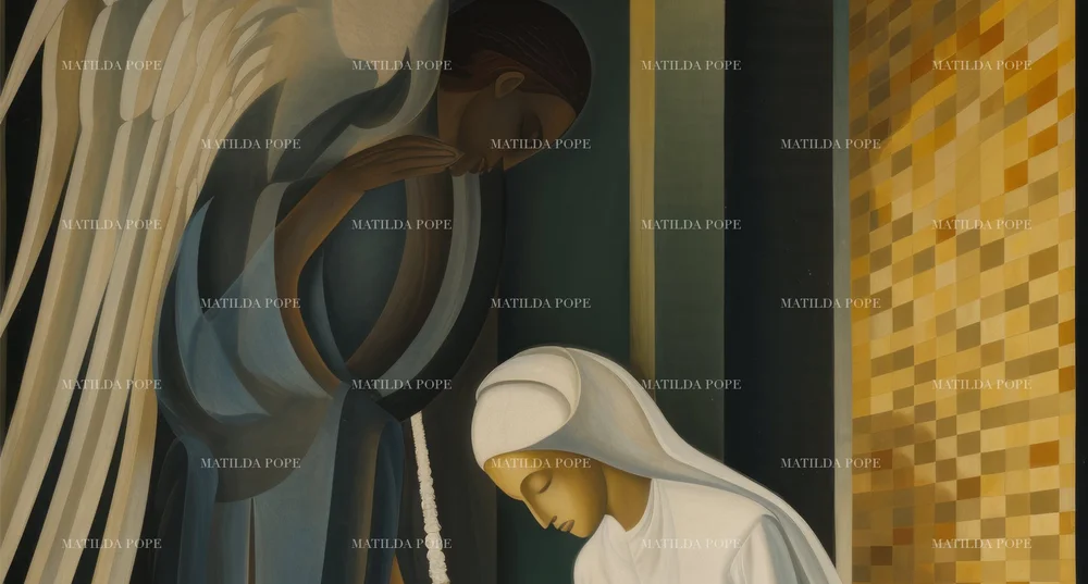 Guardian Angel Catholic Art — MATILDA POPE