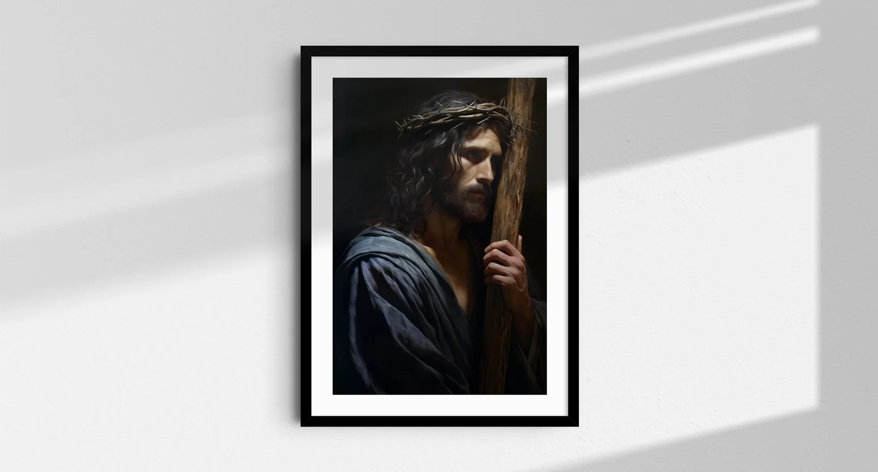 The Humility of Jesus Religious Painting — MATILDA POPE