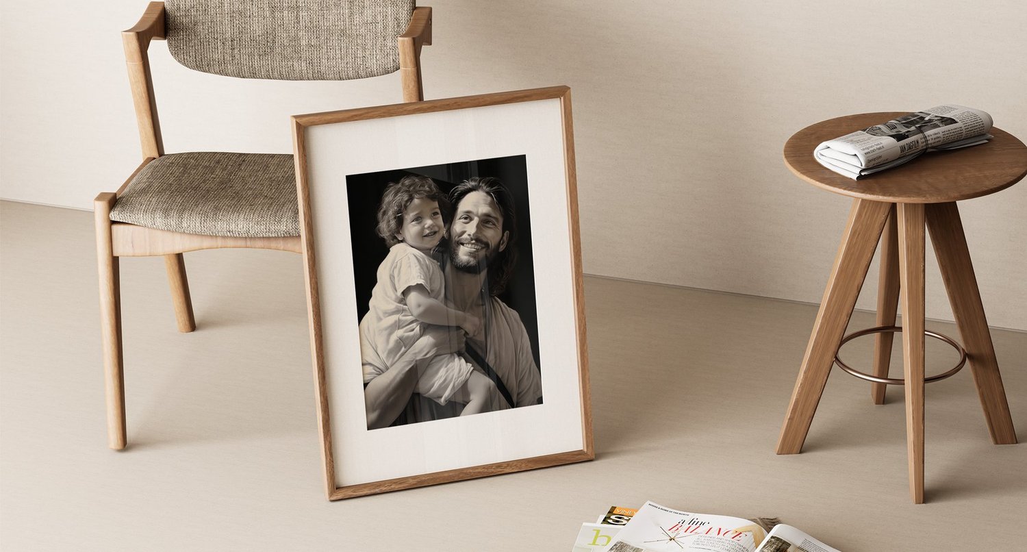 Saint Joseph Patron Saint of Fathers Christian Art — MATILDA POPE