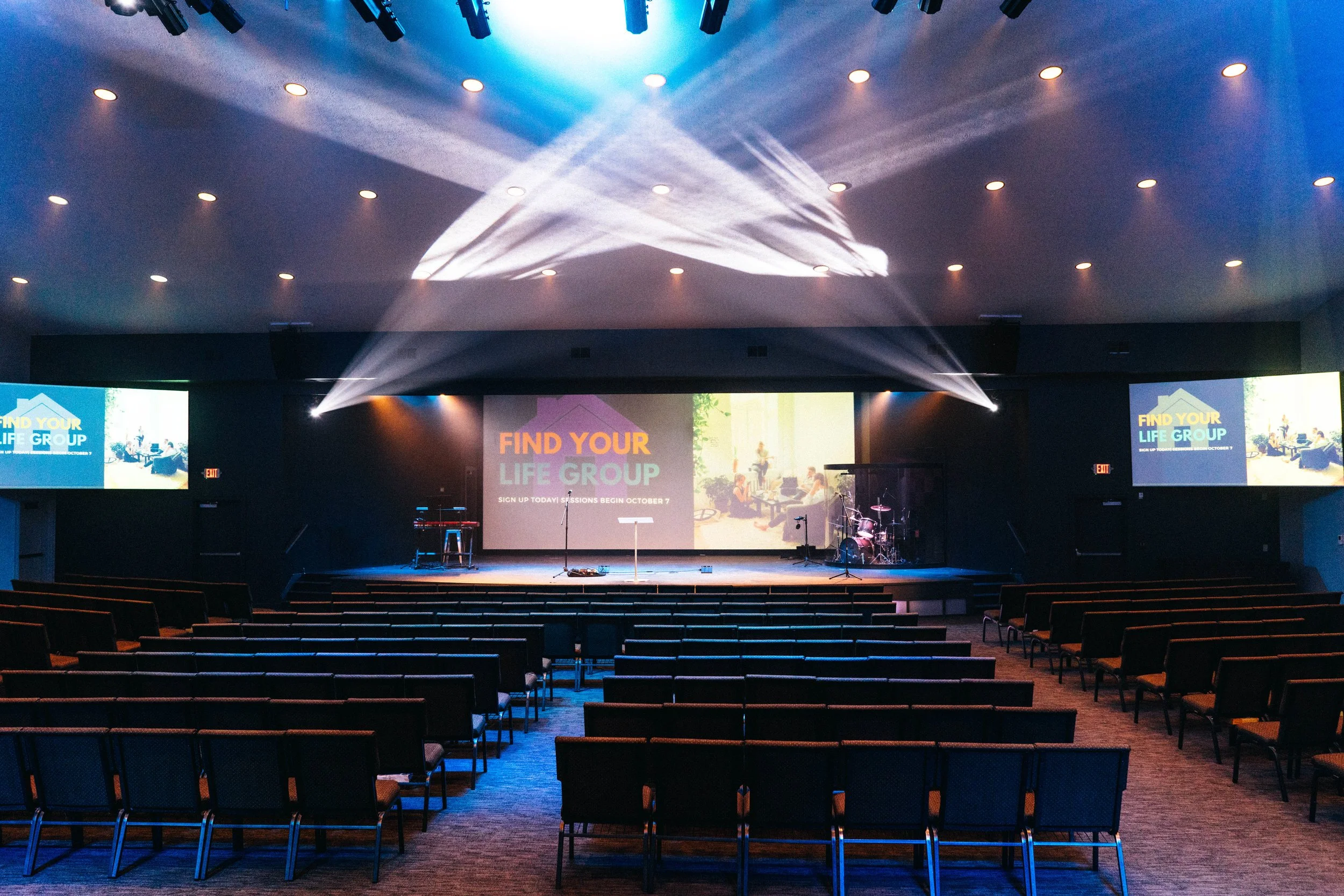 Church Audio, Video, and Lighting Installs — HoneySonic Production Co.
