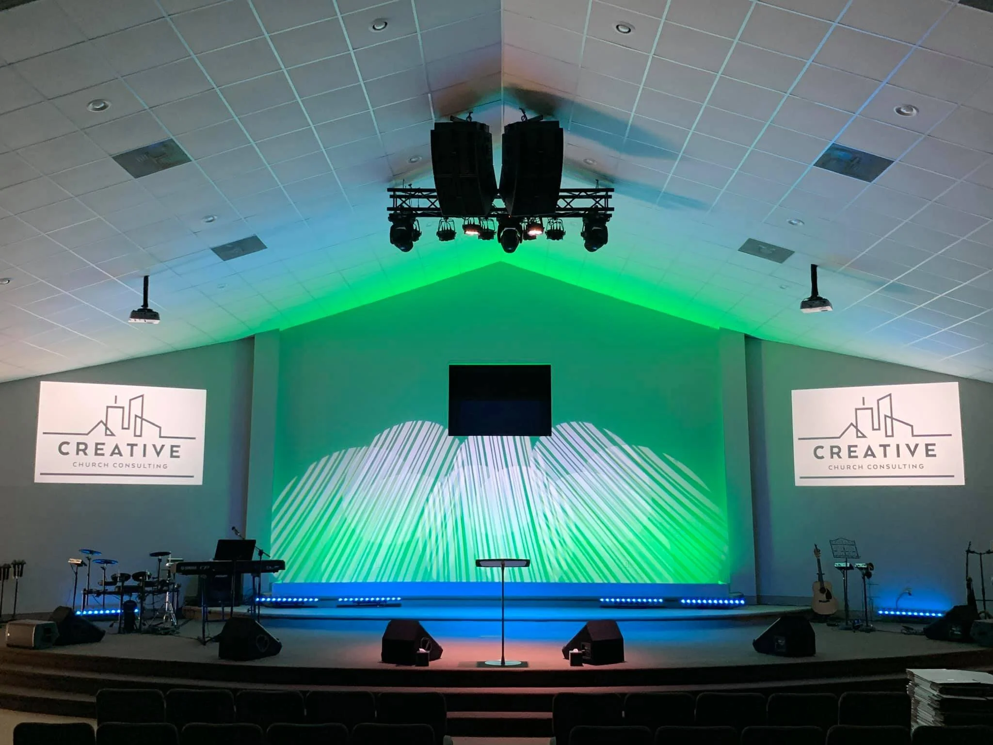 Church Audio, Video, and Lighting Installs — HoneySonic Production Co.