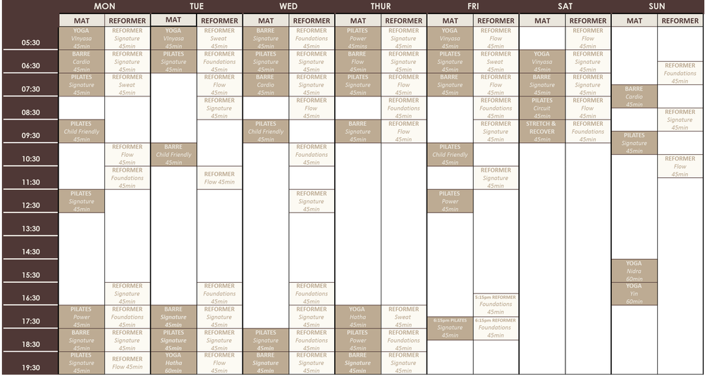 Barre, Reformer, Pilates, Yoga | Lower Blue Mountains