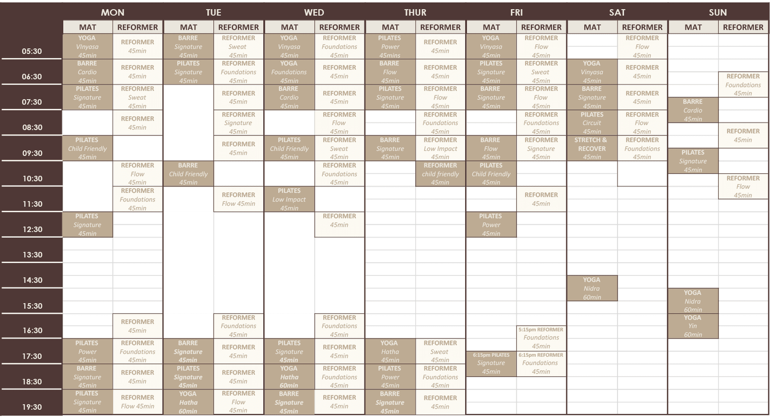 Barre, Reformer, Pilates, Yoga | Lower Blue Mountains