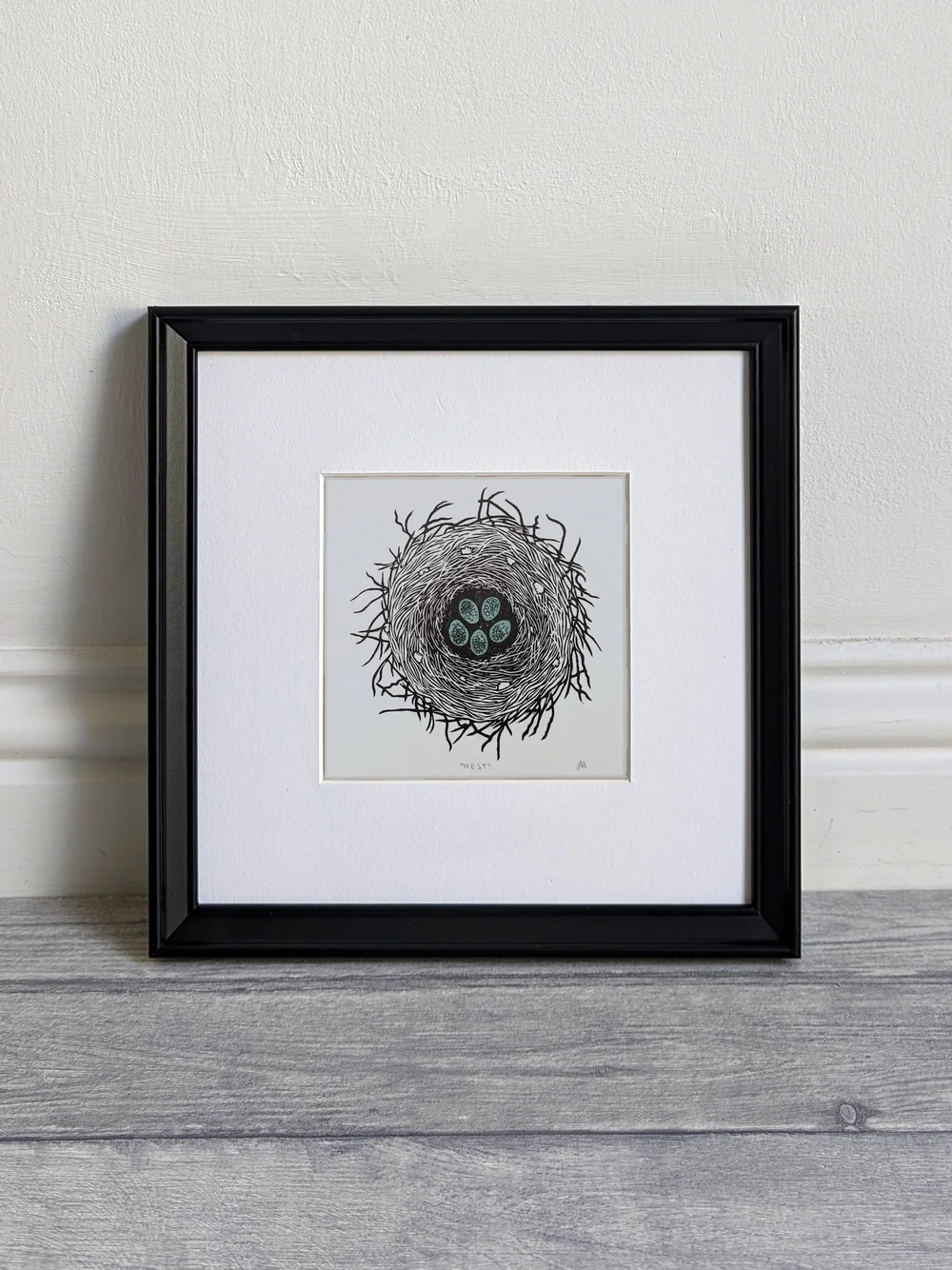 'Star Catcher' Linocut — Frankie Brown