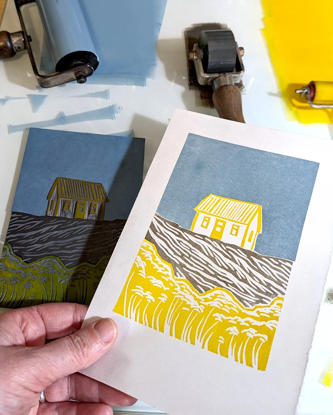 Introduction to Linocut — Frankie Brown