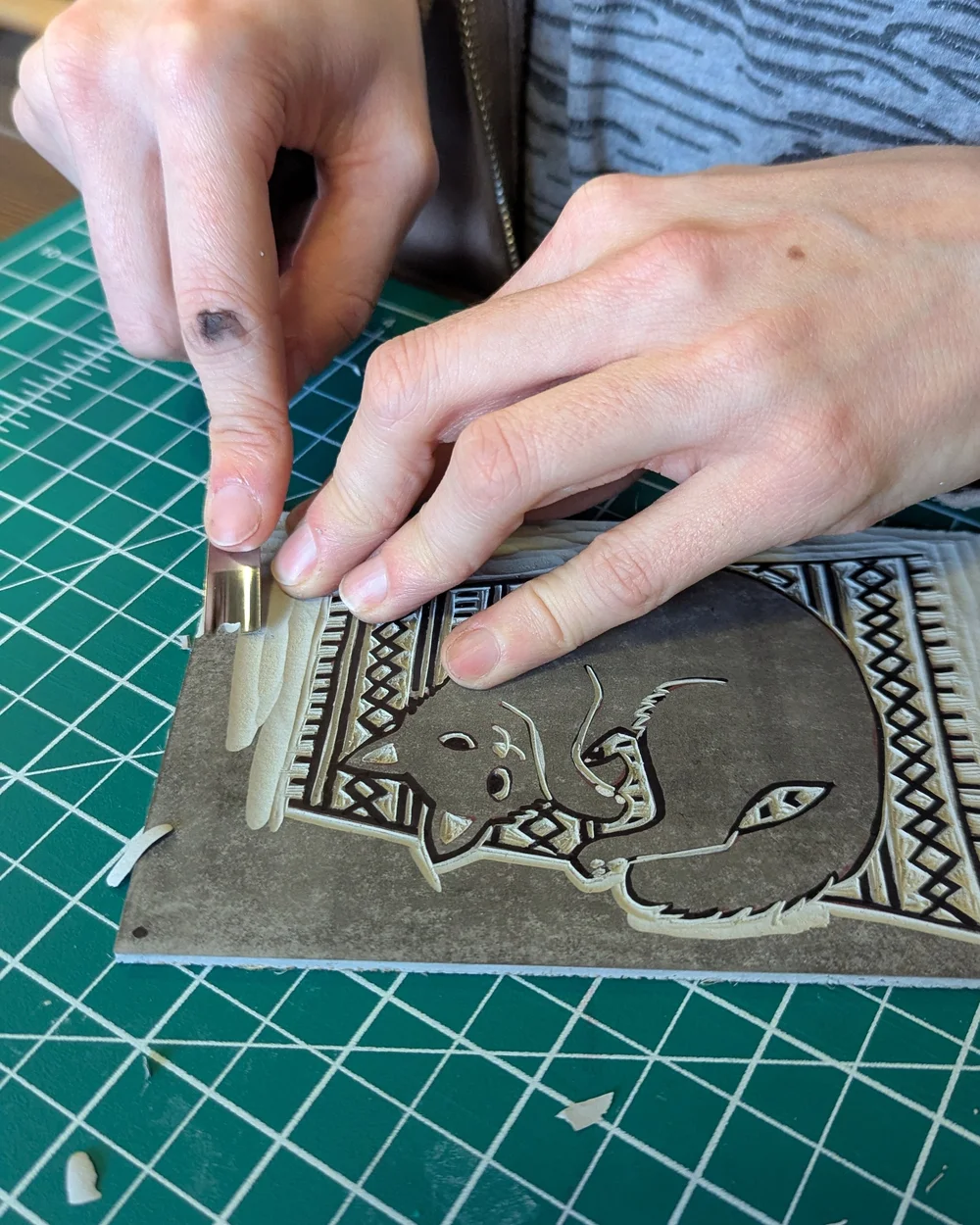 Introduction to Linocut — Frankie Brown