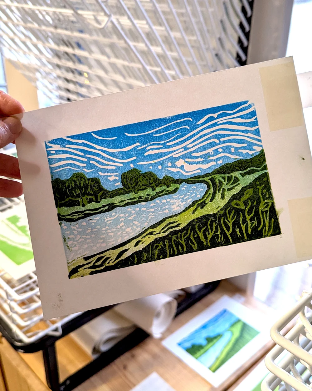 Introduction to Linocut — Frankie Brown