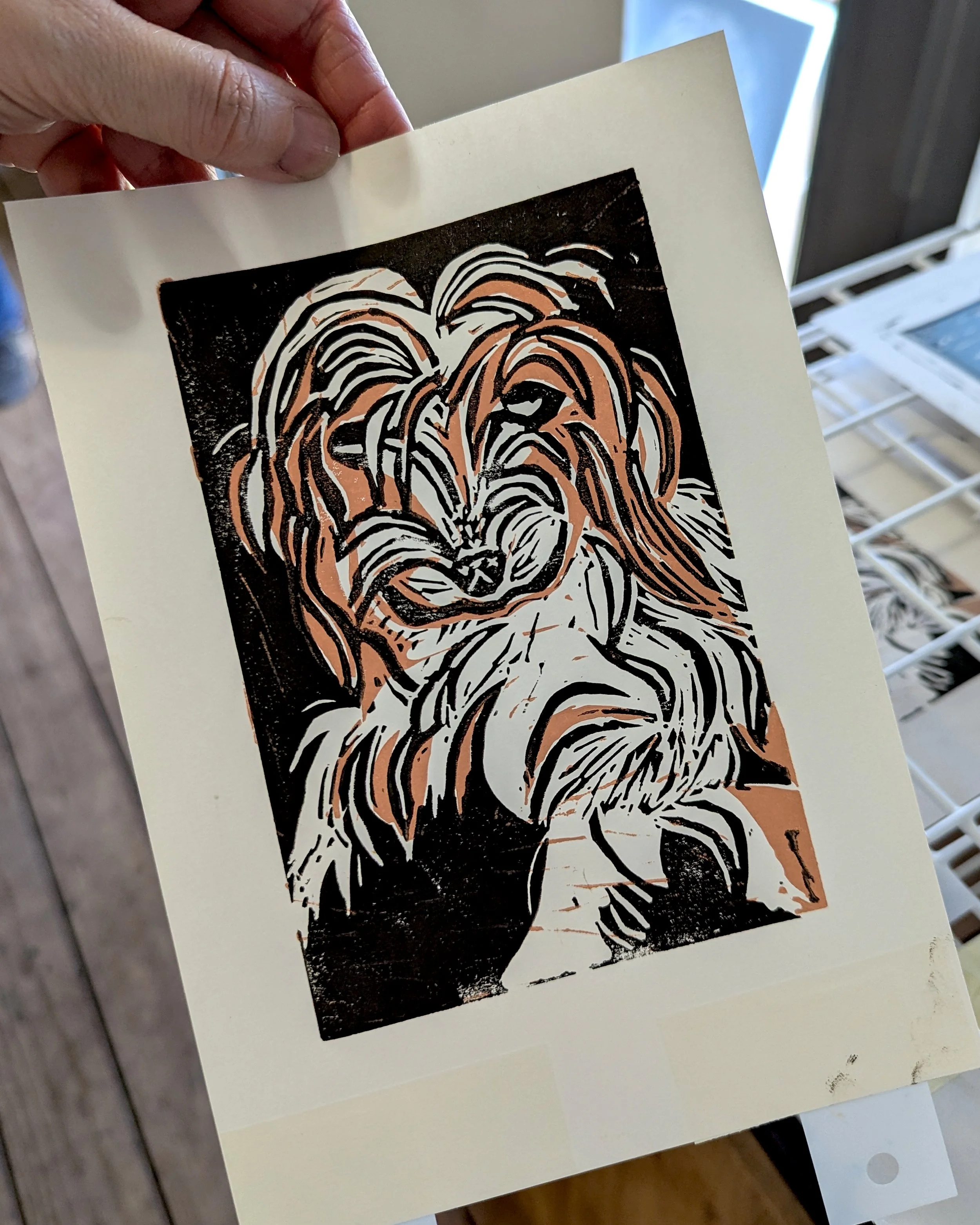 Introduction to Linocut — Frankie Brown