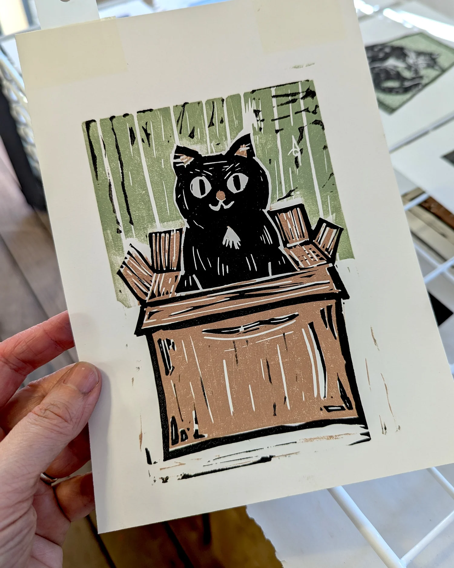 Introduction to Linocut — Frankie Brown