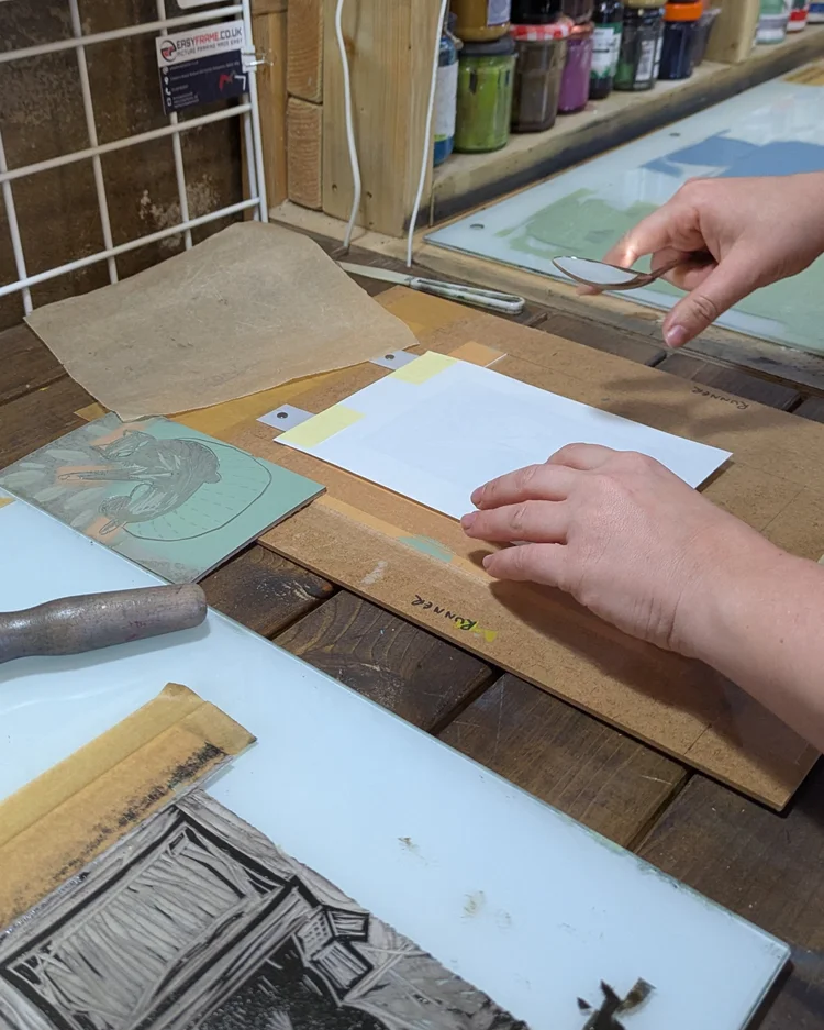 Introduction to Linocut — Frankie Brown
